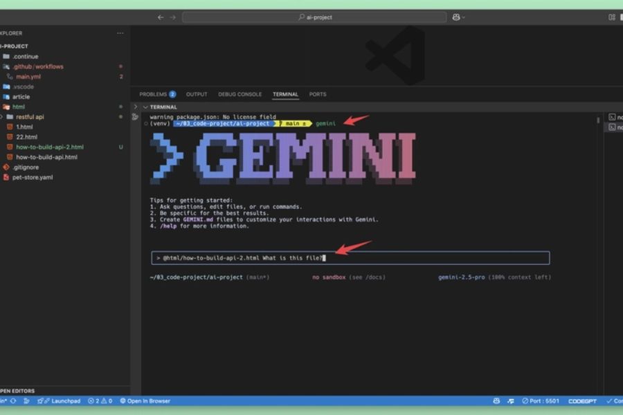 Khám Phá Gemini CLI: Công Cụ AI Mới Của Google Dành Cho Dân Code