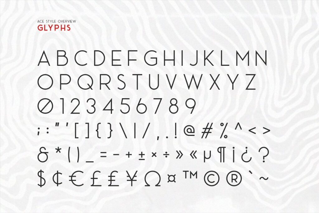 Font Chữ Đẹp 765 Ace-Sans-Family - Kho Tài Nguyên Đồ Họa Photoshop